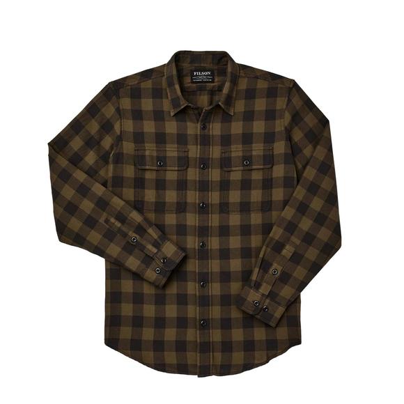 Filson | Shirts | New Filson Mens Scout Long Sleeves Shirt In Dark Tan ...